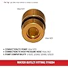 Amazon.com: Simpson Cleaning 7110264 Water Oulet Fitting for OEM ...