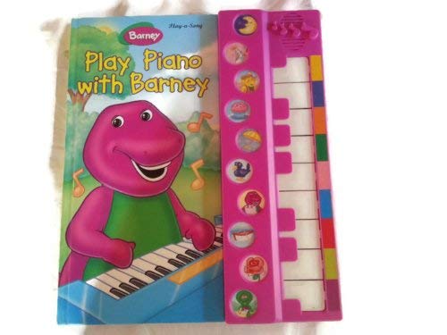 Barney Plays Piano Play-a-Song Large Interactive Book!: Various ...