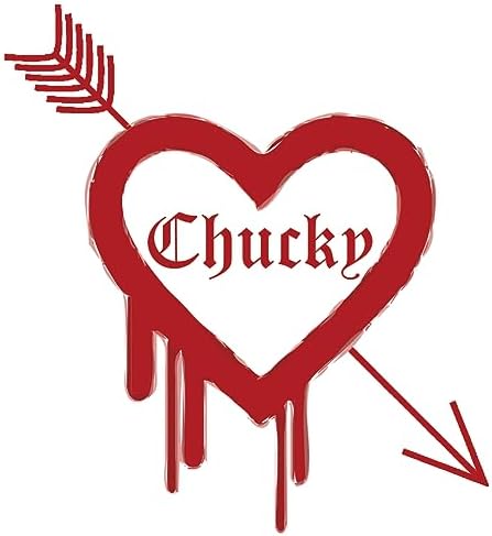 Amazon.com : Chucky Tattoo, 7-Pack Bleeding Heart Temporary Tattoos for ...