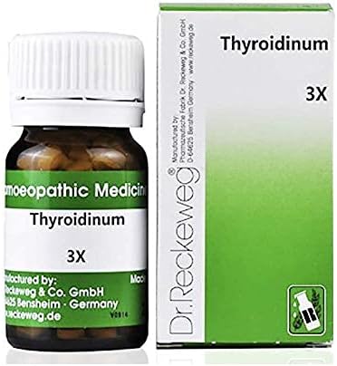Amazon.com: Dr. Reckeweg Germany Thyroidinum Trituration Tablet 3X ...