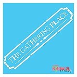 ・ブランド:Stencil Me Pretty・製造元:Wall Togs・製造元/メーカー部品番号:SMP-SL23-XL・ステンシルME Pretty – インテリアステンシル・ヴィンテージデザイン・複数のプロジェクトを再利用性 – 7...