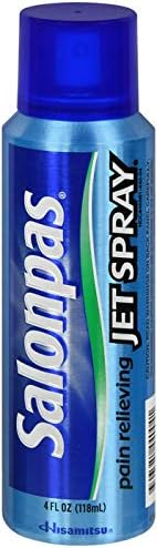 Amazon.com: Salonpas Pain Relieving Jet Spray 4 oz (Pack of 3) : Health ...