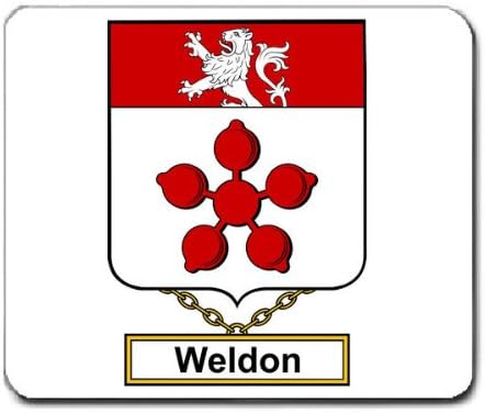 Amazon.com: Weldon Family Crest Coat of Arms Mouse Pad : Office Products