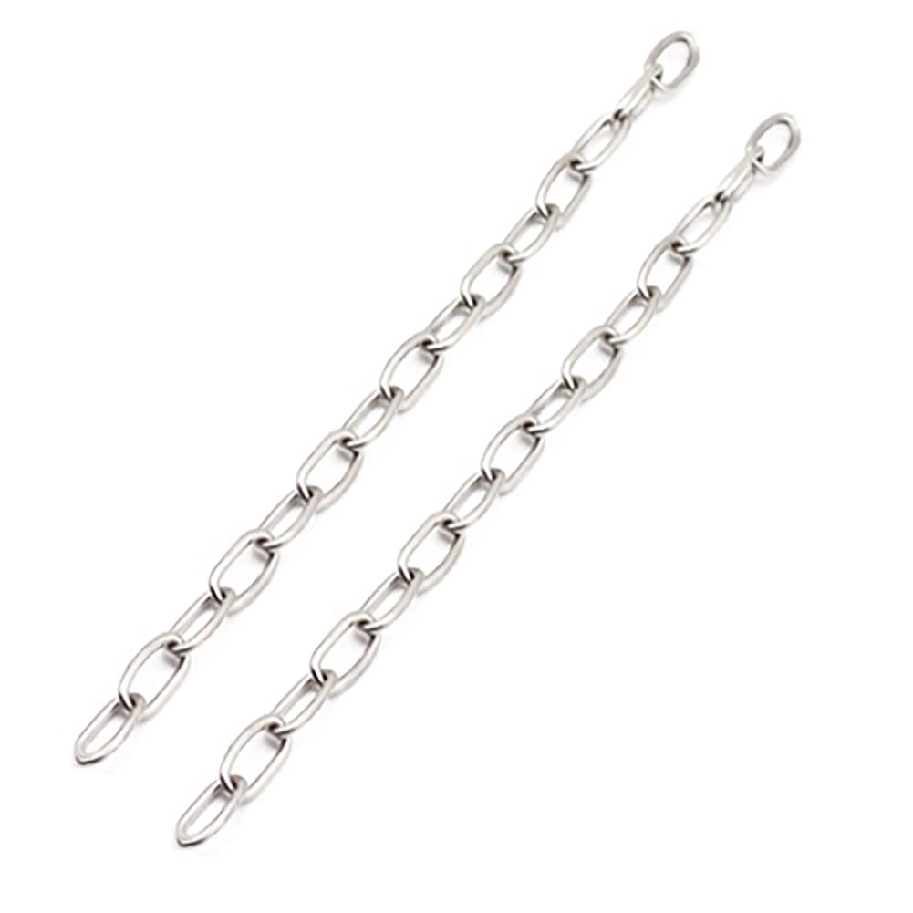 Amazon.com: Small Metal Chain, Stainless Steel Safety Chains 40in (L) x ...