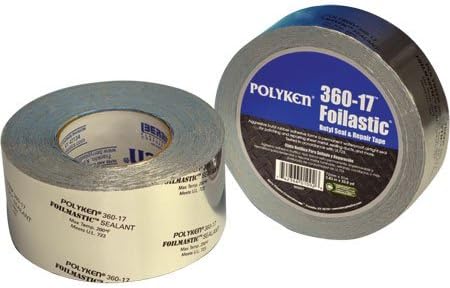 Polyken 360-17 FOILASTIC Foil/Butyl Sealant Tape 1/RL by Polyken ...