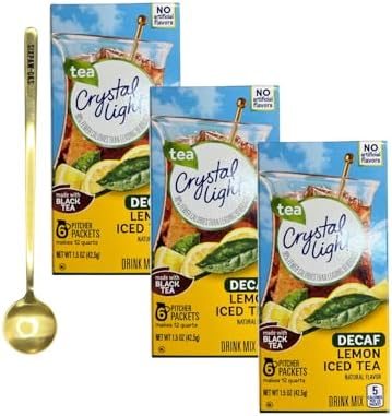 Amazon.com : Crystal Light Sugar-Free Decaffeinated Lemon Iced Tea ...