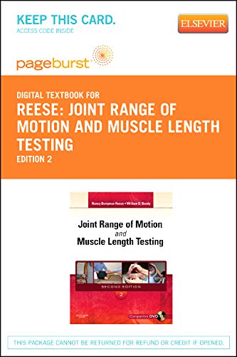 Joint Range of Motion and Muscle Length Testing - Elsevier eBook on ...