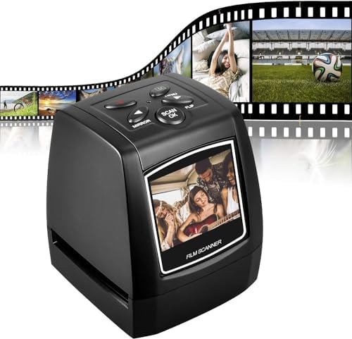 DIGITNOW 22MP All-in-1 Film & Slide Scanner, Converts 35mm 135 110 126 ...