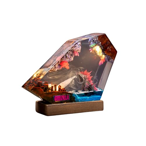 Amazon.com: Monster Titan Lamp, Diorama Monster, Land inside the Earth ...