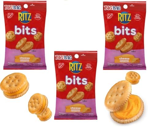 Amazon.com: RITZ Bits Cheese Sandwich Crackers, 8.8 oz