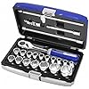 Britool E032900B Metric Drive Socket Set, 1/2", 22 Pcs : Amazon.co.uk ...