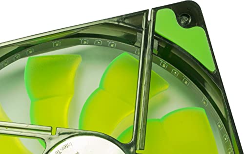 INTER TECH LED 120mm Fan Case Fan Gaming Case Modding Illuminated ...