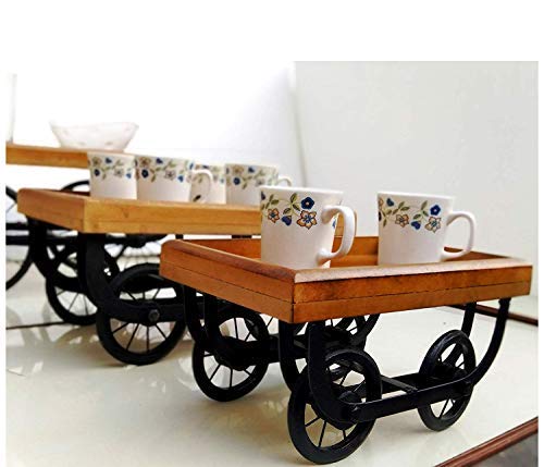 Unique HANDICRAFTS Wooden Serving Tray - Redi Shape Wooden Tray - Great ...