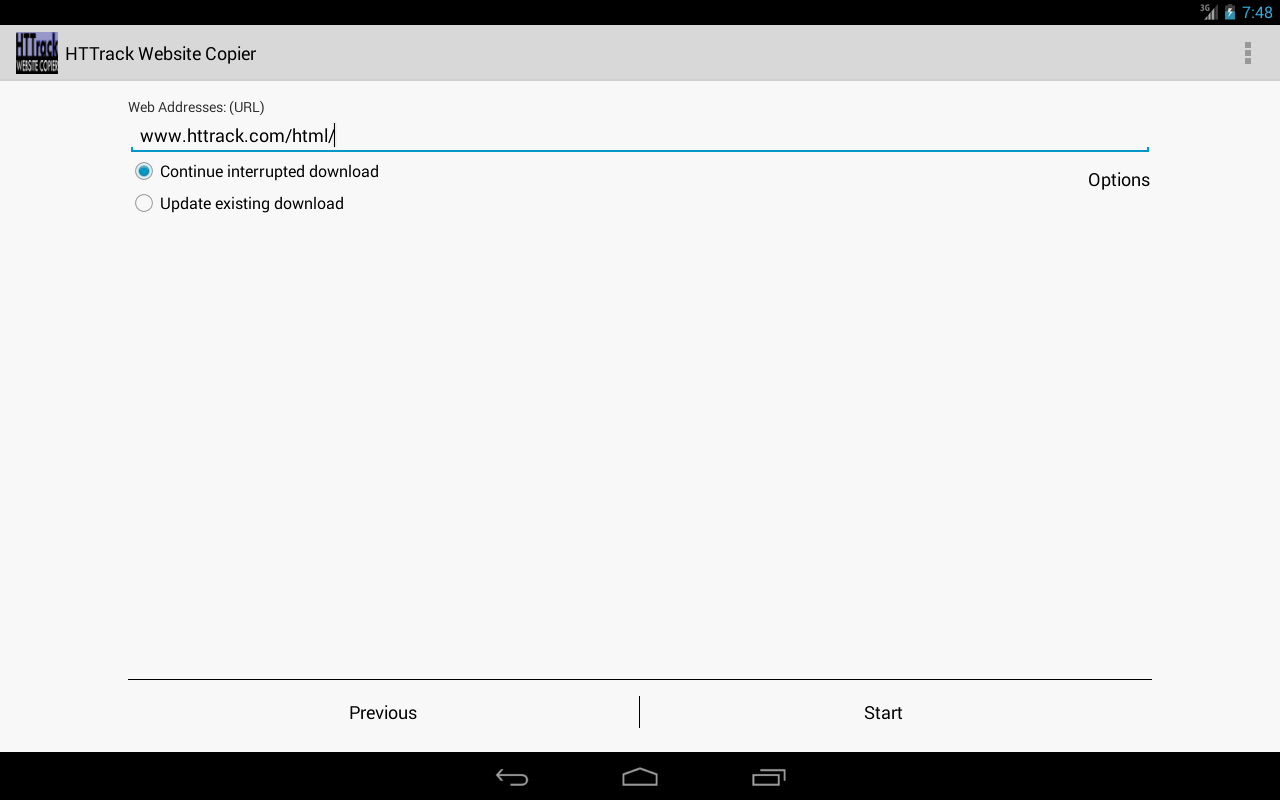 HTTrack Website Copier - Amazon 應用程式商店上的應用程式