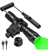 Amazon.com: WINDFIRE Red Hunting Light LED Tactical Flashlight 300 ...