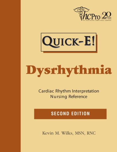 Quick-E Dysrhythmia: Cardiac Rhythm Interpretation Nursing Reference ...