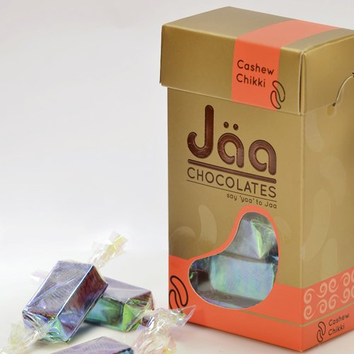 Jaa Foods Cashew Chikki Chocolates - Handcrafted Cashew Chocolates ...