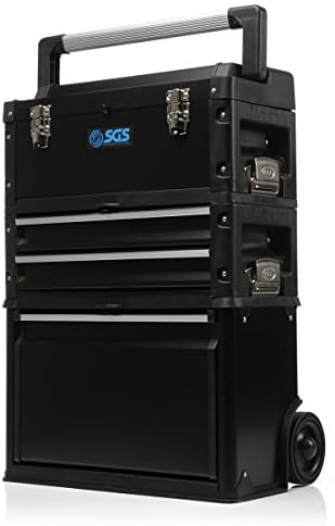 OX Tools TOOLTREK Pro Modular Storage System on Wheels with Handle - 3 ...