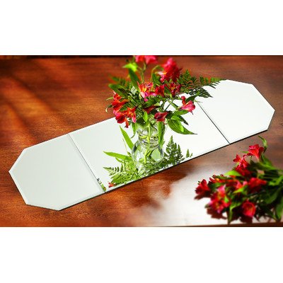 3 Piece Beveled Mirror Runner Set : Amazon.in: Home & Kitchen