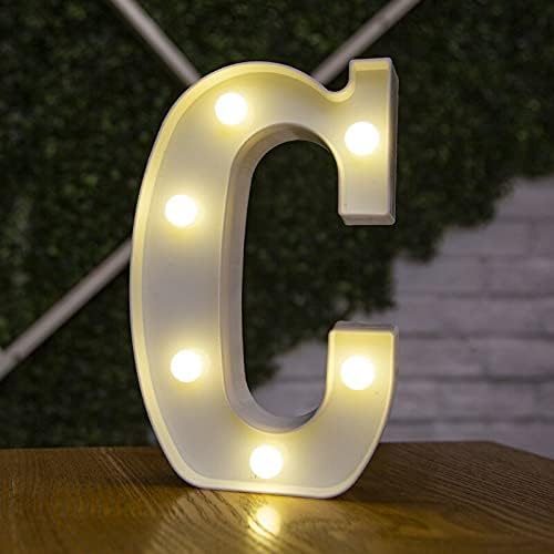 PARTY ADDICTIONLED 3D Alphabet Number Letter LED Lights Marquee Sign ...