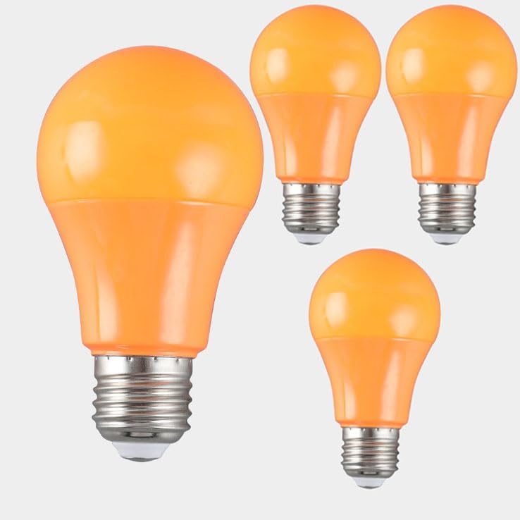 Porch Light Bulb,60 Watt Equivalent,9W A60 LED Bulbs for Halloween ...
