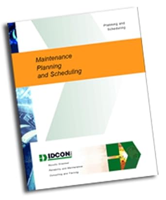 Maintenance Planning and Scheduling Book (Preventive Maintenance ...
