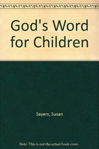God's Word for Children: Ideas for Children's Liturgies for Every ...