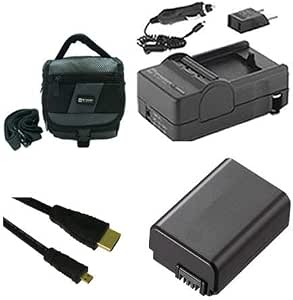 Amazon.com: Syenrgy Digital Camera Accessory Kit Works with Sony Cyber ...