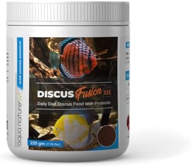 AquaNature Discus Fusion Granules Daily Diet for All Variety of Discus ...