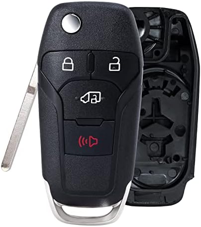 Amazon.com: OEM Electronic 4-Button Remote Flip Key Fob Compatible With ...