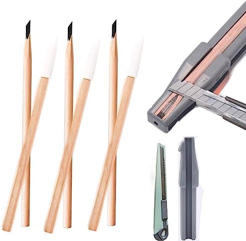 Amazon.com : Lalago Waterproof Wooden Eyebrow Pencil with Eyebrow ...