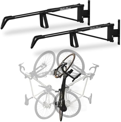 Amazon.com: TORACK Wall Mount Swivel Bike Rack with Locking Mechanism ...