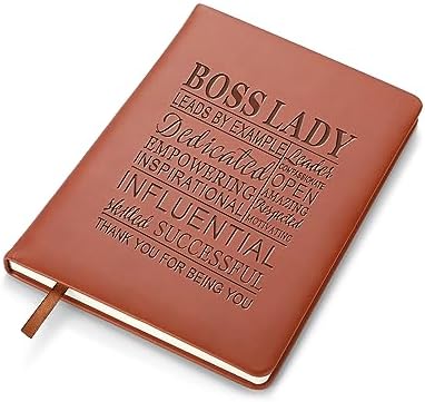 Amazon.com : ZQMNHP Boss A5 leather Notebook Leadership Gifts Boss ...