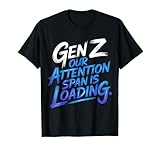 ・ブランド:Z世代笑い運動・製造元:Z世代笑い運動・製造元/メーカー部品番号:M27GJNVA6CR・Z 世代の短い集中力をユーモラスに表現した作品。ミーム、ソーシャル メディア ファン、トレンド カルチャーに最適です。 Awesome P...