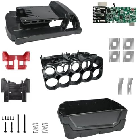 Amazon.com: Janllenton 18V 10-Cell 18650 Battery Replacement Case for ...