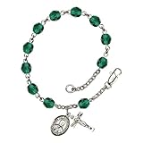 ・ブランド:Bonyak Jewelry Rosary Bracelet Collection・製造元:Bliss Manufacturing・モデル:RB6000ZCS-9278・製造元/メーカー部品番号:RB6000ZCS-9278・1...