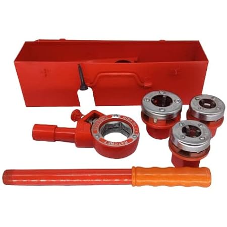 MODERN Pipe Threading Die Set B.S.P. 1/2"-3/4"-1" : Amazon.in: Home ...