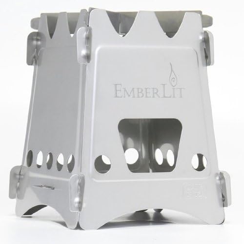 Amazon.com: Emberlit Stainless Steel stove,Compact Design Perfect for ...