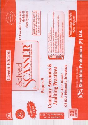 Buy CS EXECUTIVE PROGRAMME MODULE-2 PAPER-5 COMPANY ACCOUNTS AND ...