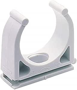 fischer Pipe Clip RC IEC 20, High Flexibility, Compatible with 11 mm ...