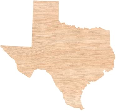 Amazon.com: Texas TX Borders State Cutout - Add Some Color to Your Life ...