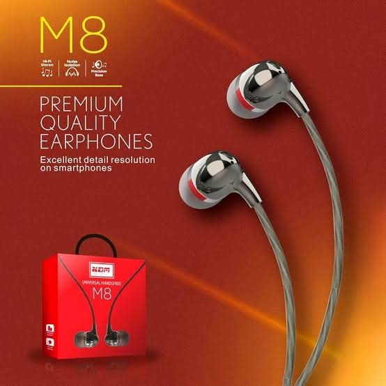 KDM M8 Wired in Ear Earphone with Mic (Transparent) : Amazon.in ...