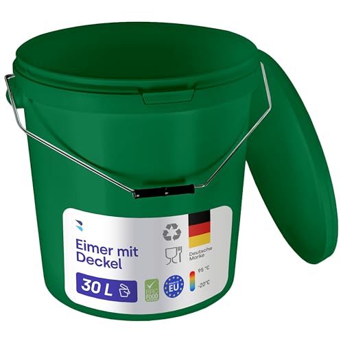 Eimer Mit Deckel 30 Liter