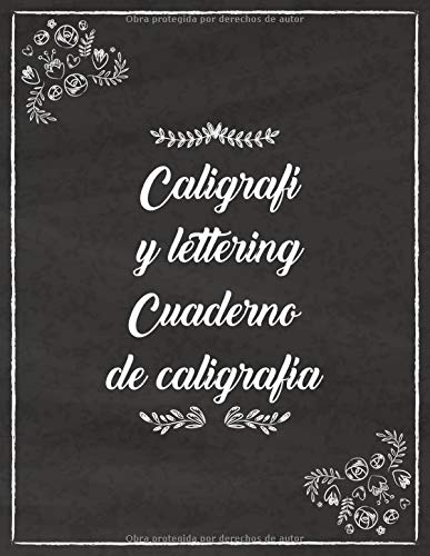 Caligrafi Y Lettering Cuaderno De Caligrafia Plantilla De Carta Para ...