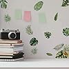 Amazon.com: CRASPIRE 8 Sheets Green Leaf Window Stickers Tropical ...
