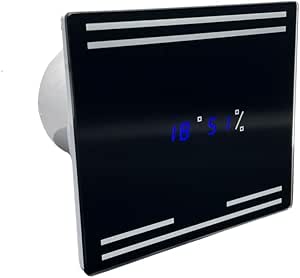 AirTech-UK Bathroom Extractor Fan with Humidistat and Timer - Sleek ...