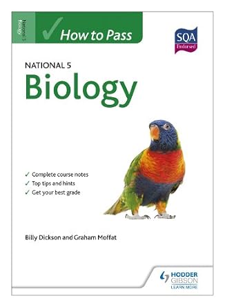 How to Pass National 5 Biology : Moffat, Graham, Dickson, Billy: Amazon ...