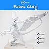 Moldable Cosplay Foam Clay (White) – High Density and Hiqh Quality for ...