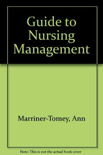 Buy Guide to Nursing Management Book Online at Low Prices in India ...