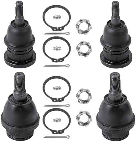 Amazon.com: Dtomi Front Upper & Lower Ball Joints Kit Compatible With ...